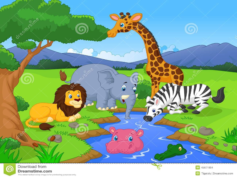 Puzzle de el habitat de los animales salvajes , rompecabezas de Puzzle de el habitat de los animales salvajes , rompecabezas de