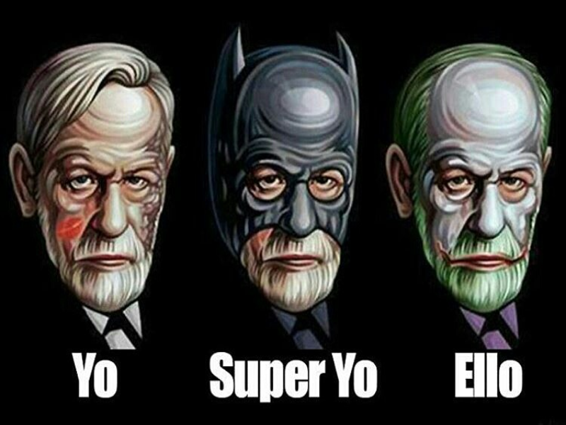 Puzzle de El yo, Ello y Super Yo es la estructura de la psique humana ... Puzzle de El yo, Ello y Super Yo es la estructura de la psique humana ...